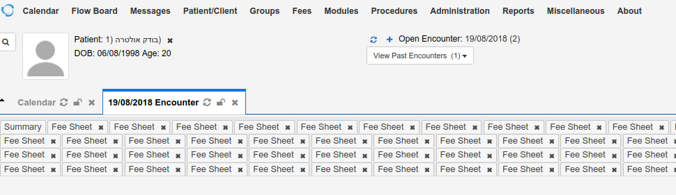 Fee sheet link ambiguous behavior · Issue #1804 · openemr/openemr · GitHub