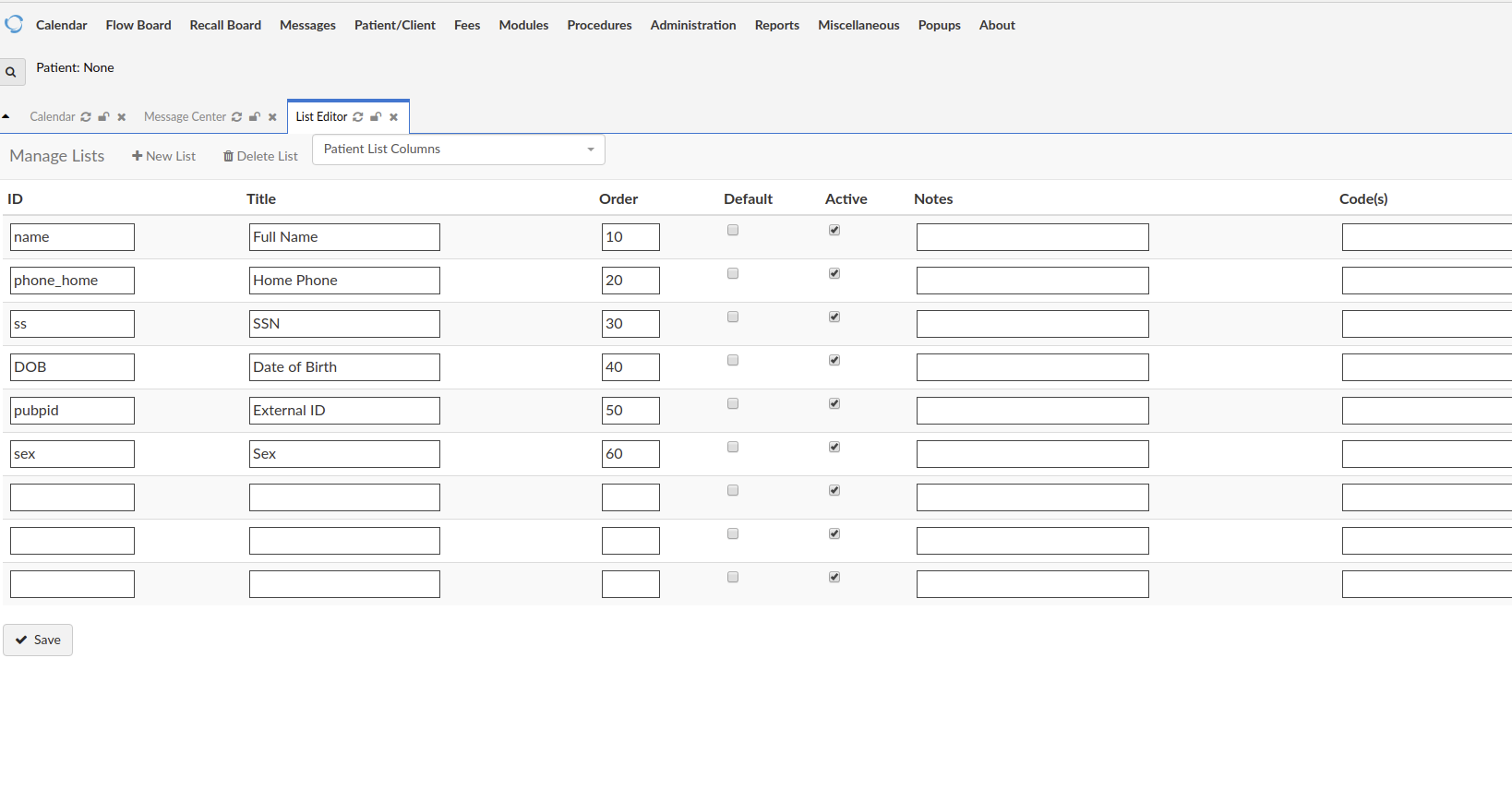 list_options duplicate option_id causes duplicate values · Issue #2150 · openemr/openemr · GitHub