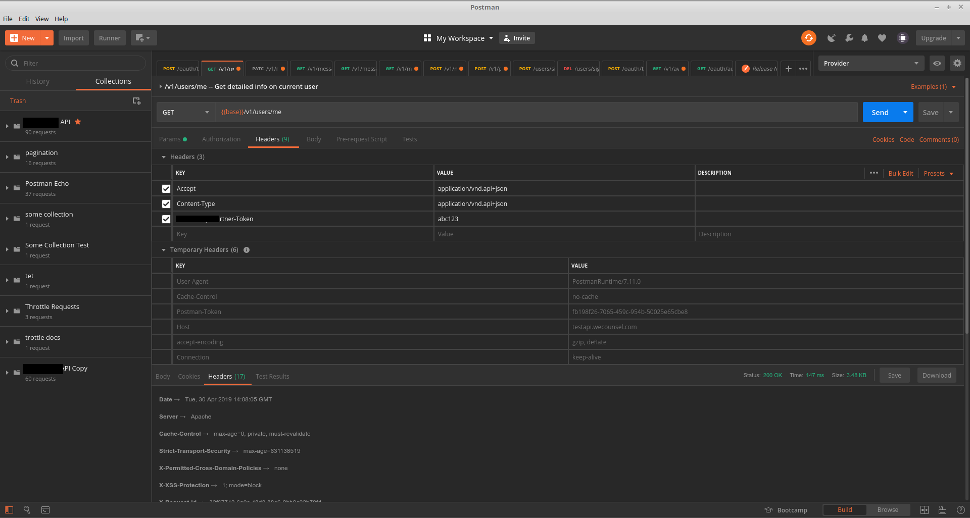 Feature Request List Headers Added In Pre Request Scripts In Ui As Temporary Headers · Issue