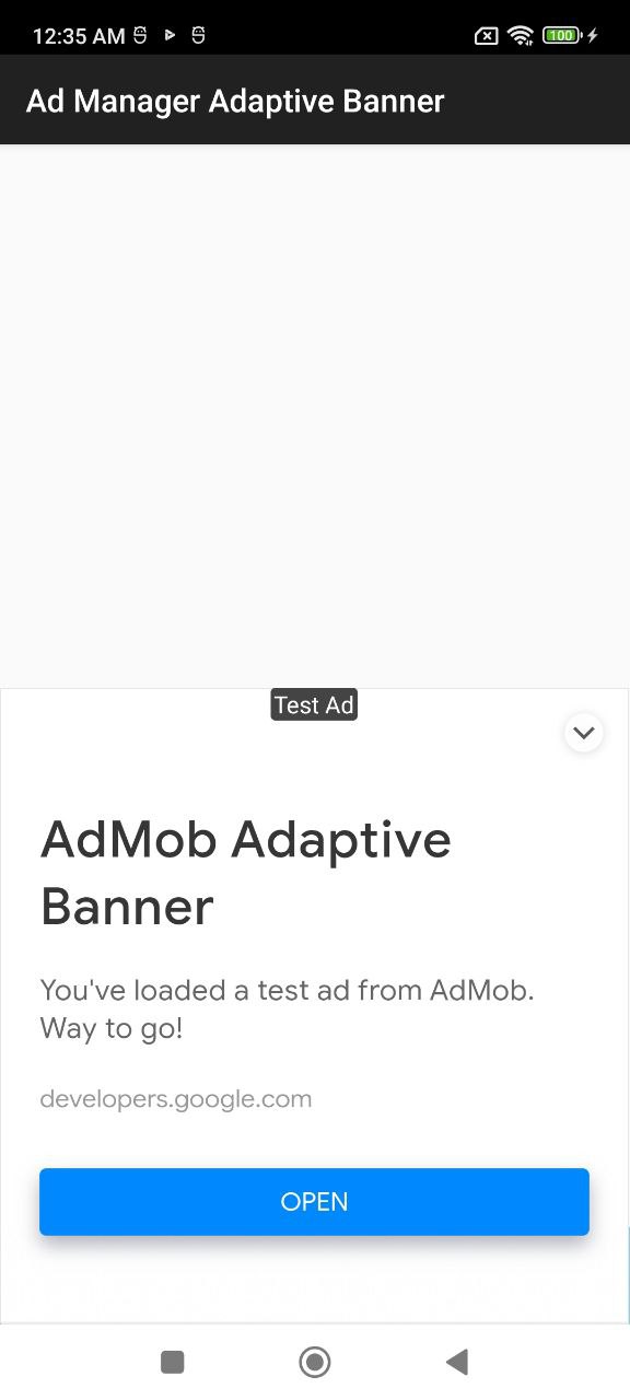 [🐛] Bug Adaptive Banner - Can not show collapsible banner Ad · Issue #460 · invertase/react ...