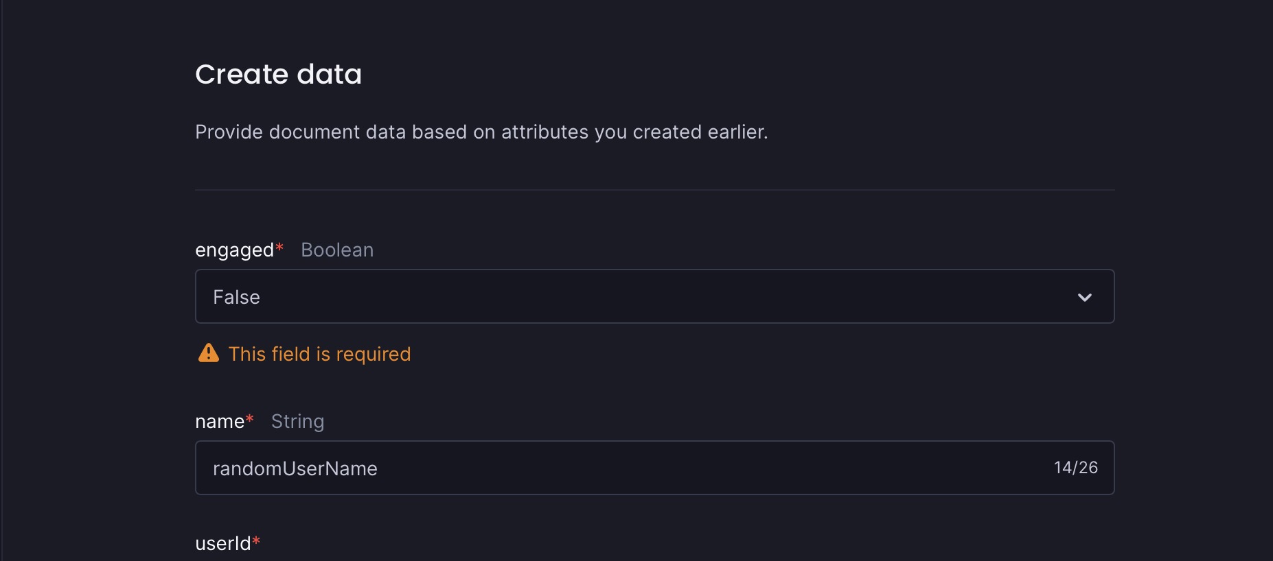 🐛 Bug Report: Document creation doesn't accept `False` for a boolean attribute's value · Issue ...