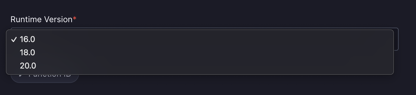 🚀 Feature: [Functions] Separate Options for Runtimes & Versions · Issue #6323 · appwrite ...