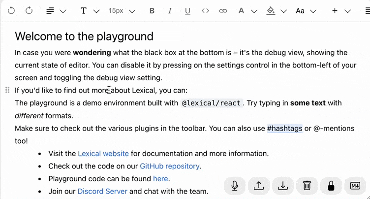 Bug: formatting block over-reaches into sibling block · Issue #3066 · facebook/lexical · GitHub