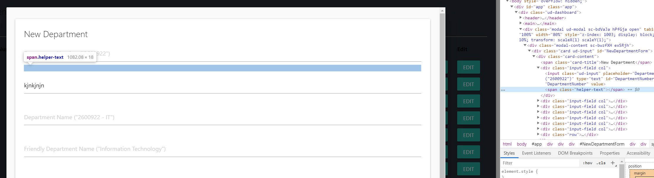 "Helper text" on Inputfields blank · Issue #1093 · ironmansoftware/universal-dashboard · GitHub