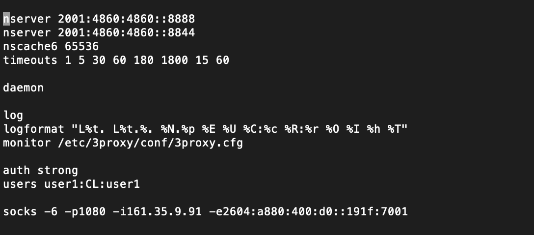 IPv6 Only Proxy · Issue #460 · 3proxy/3proxy · GitHub