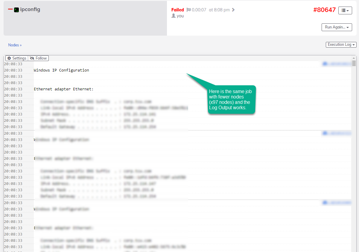 Log output is empty · Issue #7456 · rundeck/rundeck · GitHub