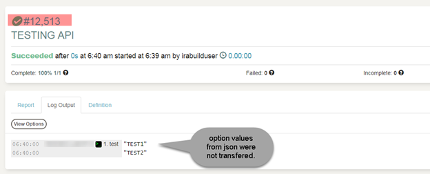 Unable To Pass Optionsarguments Via Json Restapi · Issue 4683 · Rundeckrundeck · Github