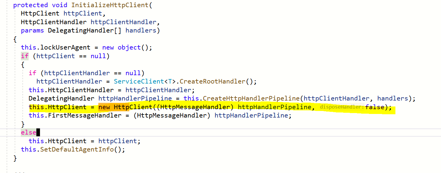 HttpClient injection appears not wired up in Microsoft.Bot.Builder.AI ...
