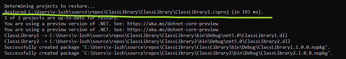 Bug Pack No Restore Info Shows In The Cli When Running Command 