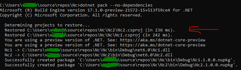 [Bug]: [Pack] No restore info shows in the CLI when running command “dotnet pack --no ...