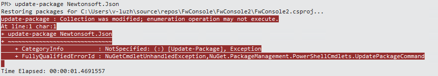 [Bug Bash][Test Failure] Error “Collection was modified; enumeration ...