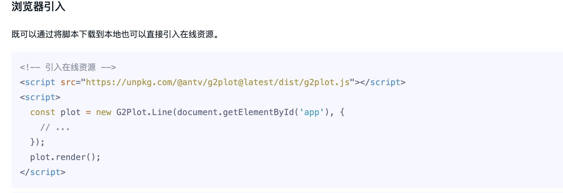 如何在react项目中使用G2Plot? · Issue #324 · antvis/G2Plot · GitHub