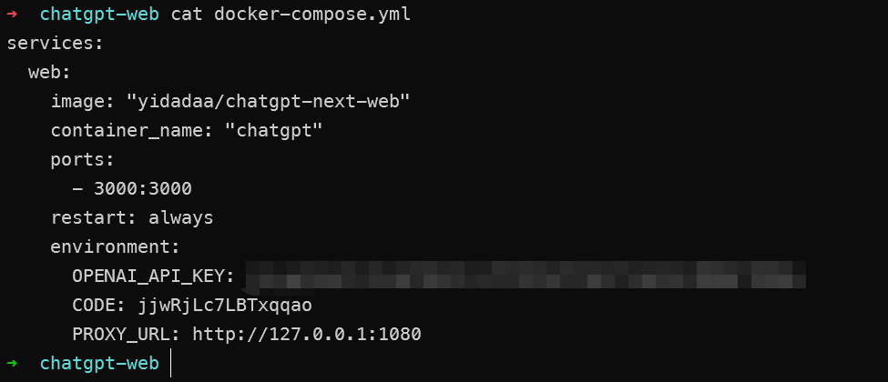Strict chain ... 127.0.0.1:1080 ... api.openai.com:443