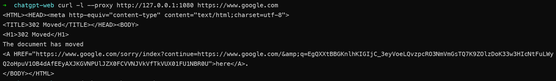 Strict chain ... 127.0.0.1:1080 ... api.openai.com:443