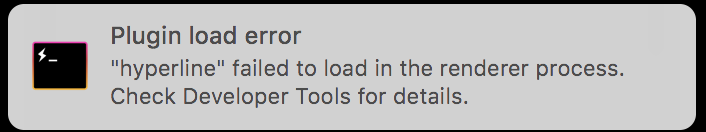 Can't install extensions automatically · Issue #1951 · vercel/hyper · GitHub