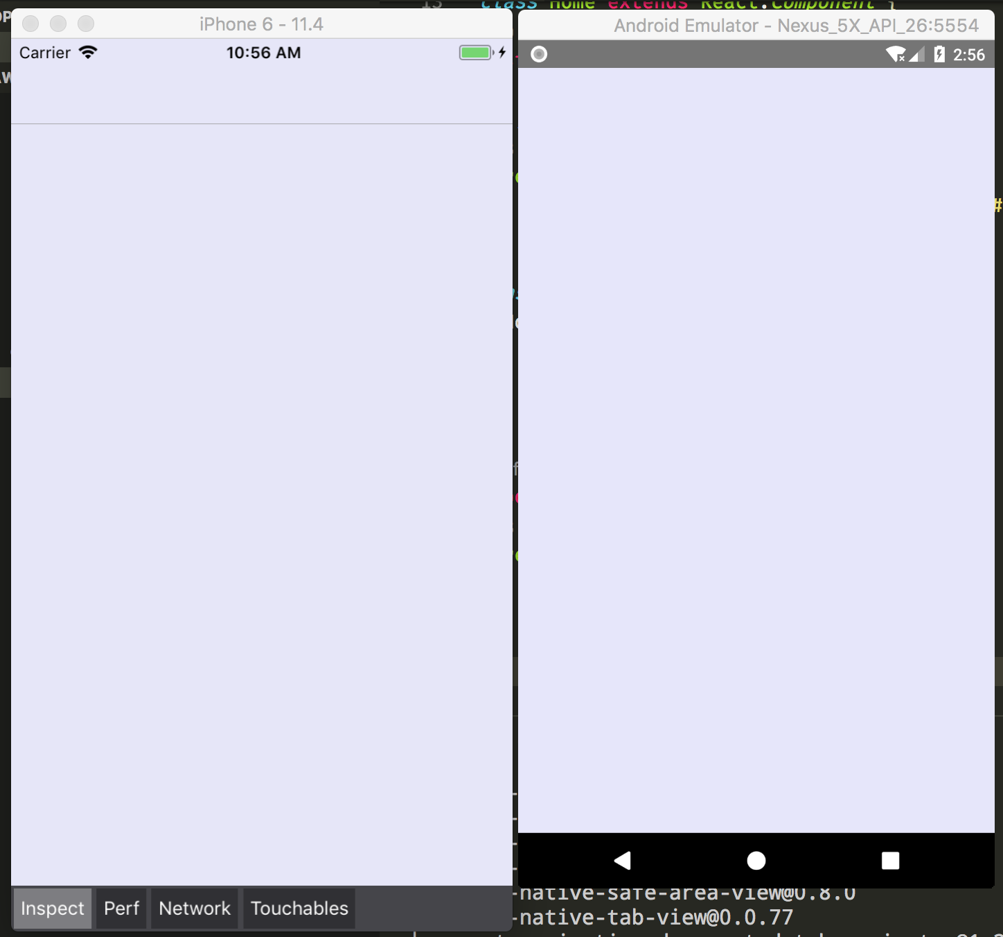 Set `headerTransparent` will still leave a headerline in iOS device ...