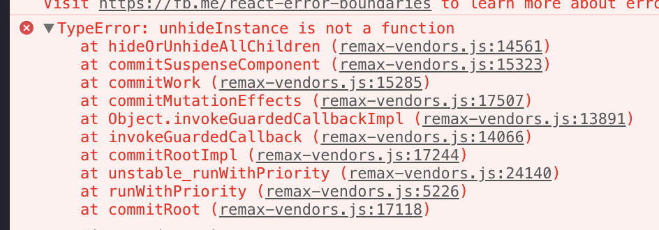 [需求]小程序端支持Suspense data fetching · Issue #985 · remaxjs/remax · GitHub
