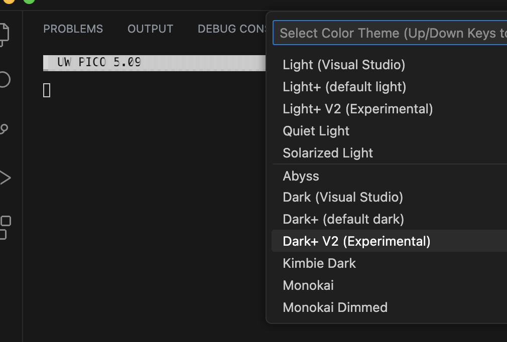 Visual rendering glitch in terminal with V2 themes · Issue #173475 · microsoft/vscode · GitHub