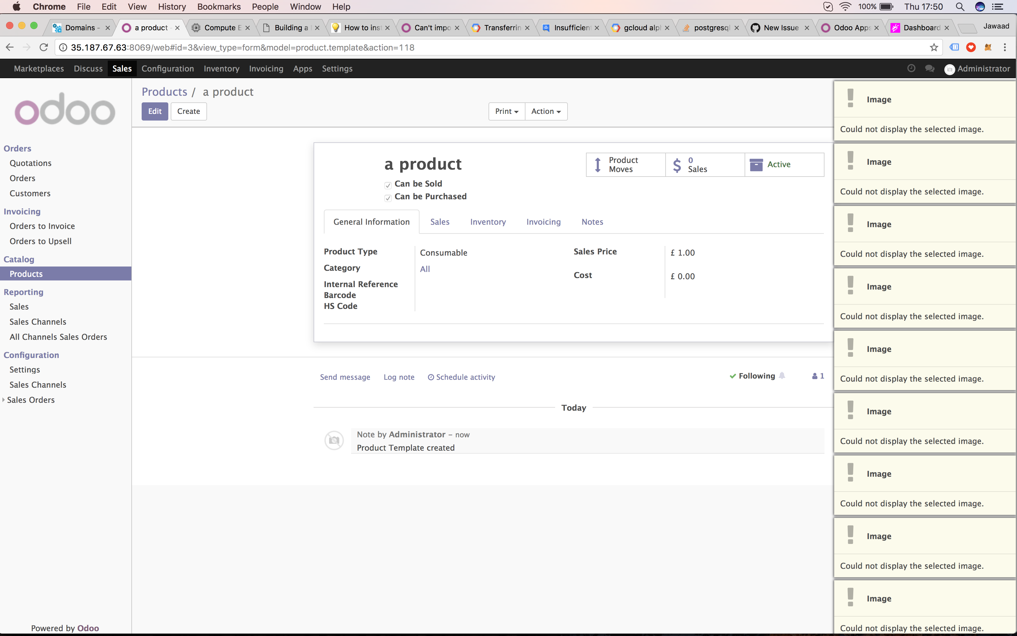 Issue With Adding Images To Products · Issue 20655 · Odooodoo · Github 4845