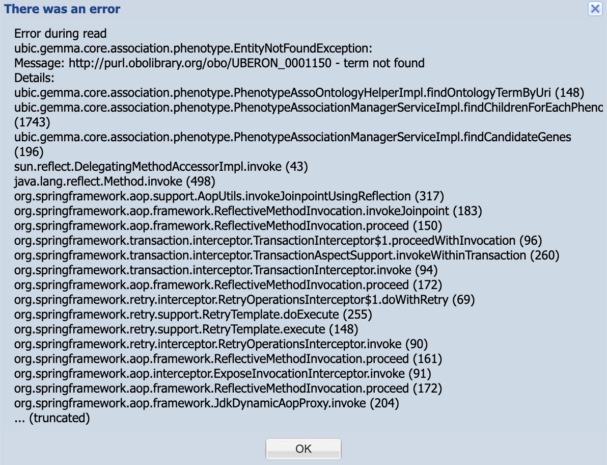 Poor search performance for characteristics; Exception while searching for characteristic terms ...