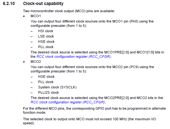 Menu entry for internal clock? · Issue #1095 · stm32duino/Arduino_Core_STM32 · GitHub