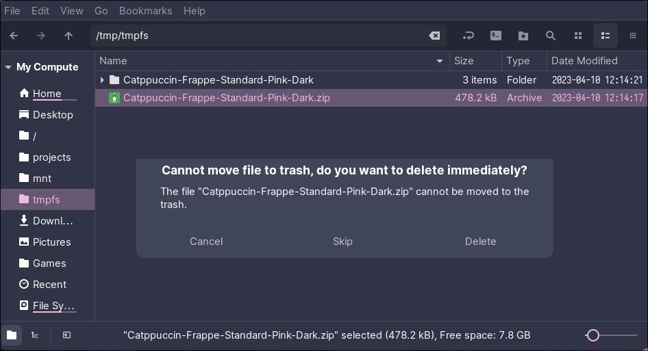 Nemo and Thunar dialog being transparent on v0.4.3 · Issue #89 · catppuccin/gtk · GitHub