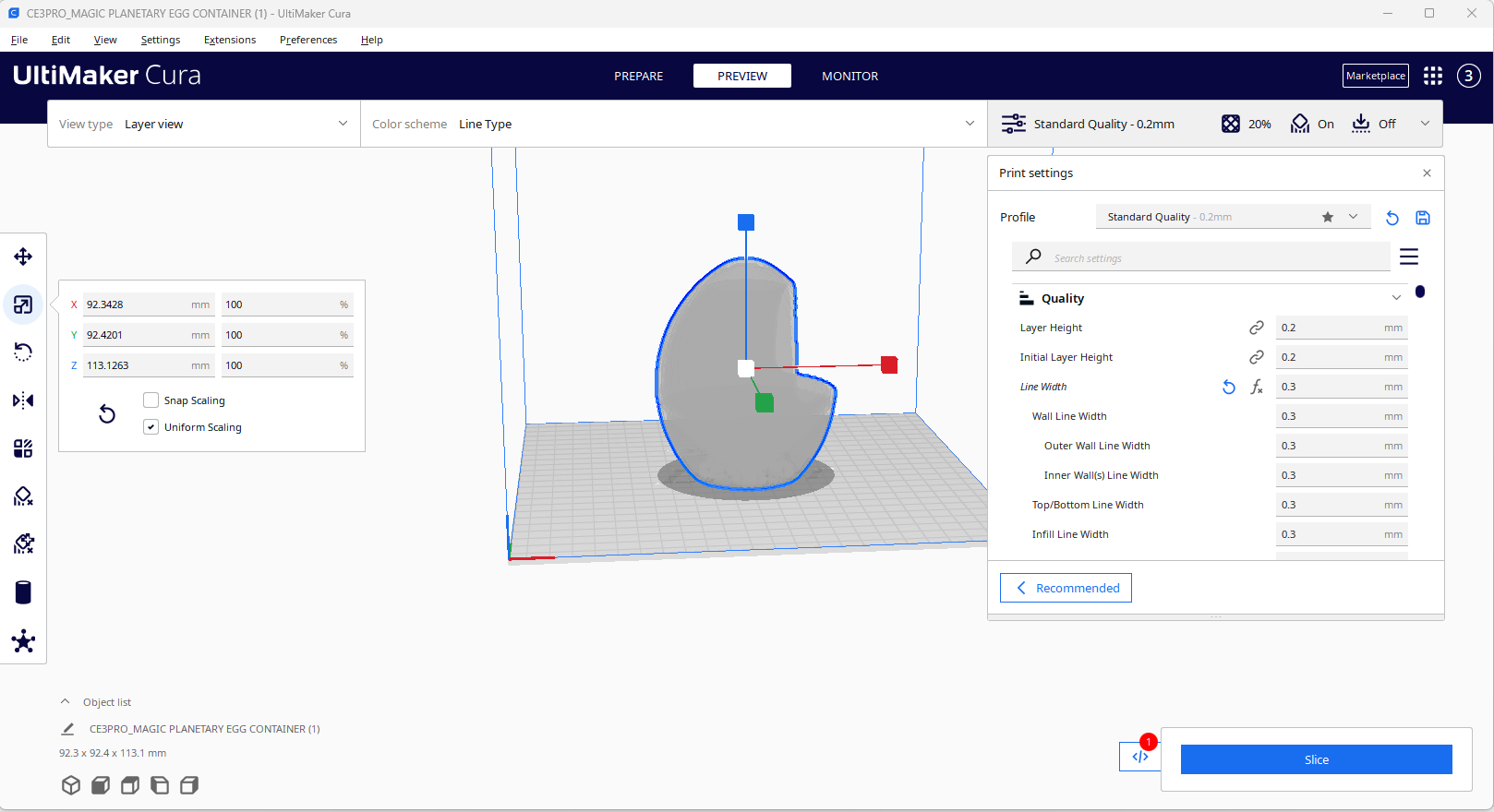 Slicing Failed · Issue #15005 · Ultimaker/Cura · GitHub