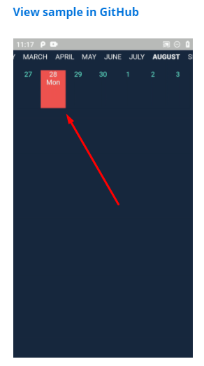 How to change the text for startRangeSelection · Issue #425 · syncfusion/flutter-examples · GitHub