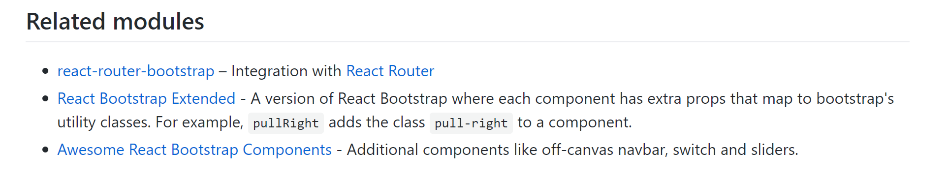 Request) Clean up README.md! · Issue #3359 · react-bootstrap/react ...