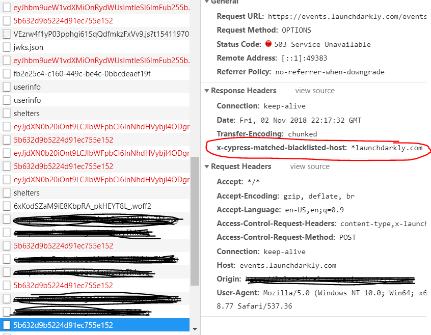 Requests to `blockHosts` not being blocked consistently · Issue #2714 ...