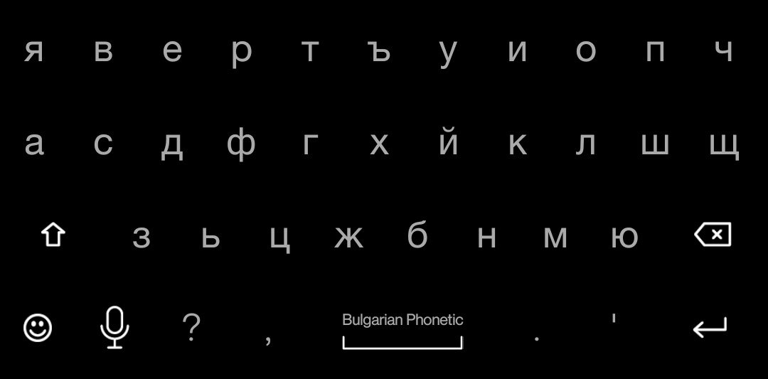 Bulgarian keyboard layout · Issue #235 · florisboard/florisboard · GitHub