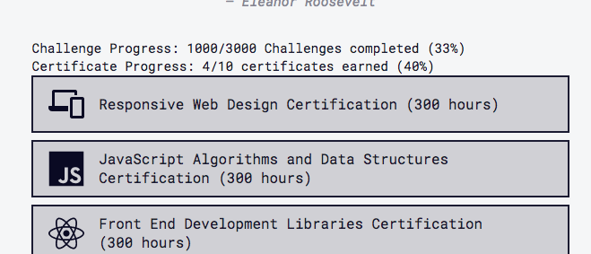 Show indication for completed courses on main courses page · Issue ...
