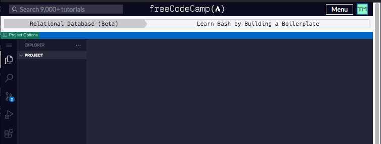 Hide breadcrumbs when in CodeAlly container (relational database challenge) · Issue #47980 ...