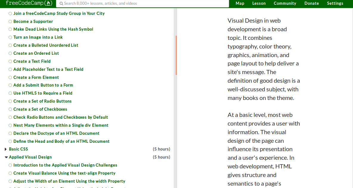 Beta Highlight Current Challenge In Map · Issue 16902 · Freecodecamp Freecodecamp · Github
