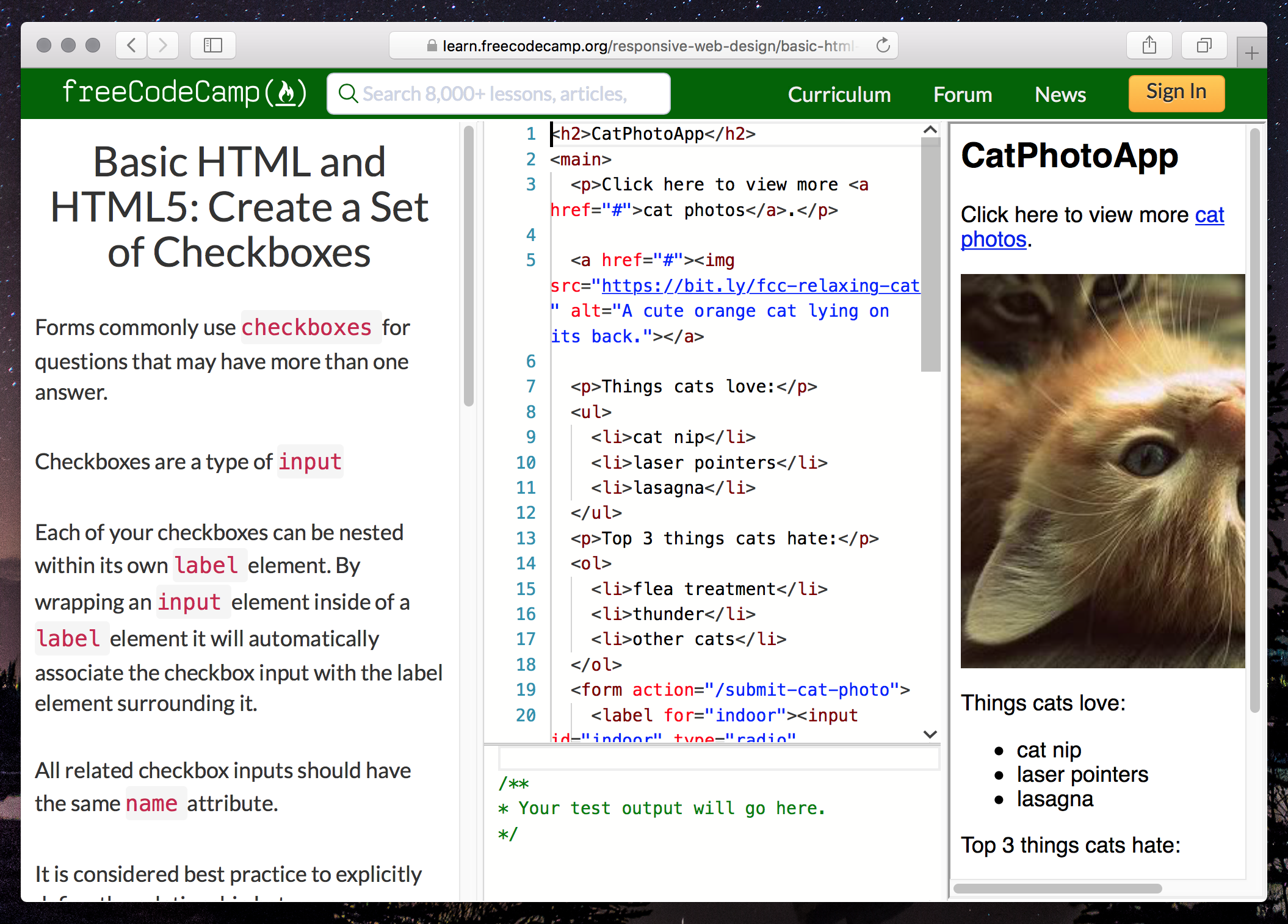 Zooming out with safari cuts off content in lessons · Issue #35116 · freeCodeCamp/freeCodeCamp ...