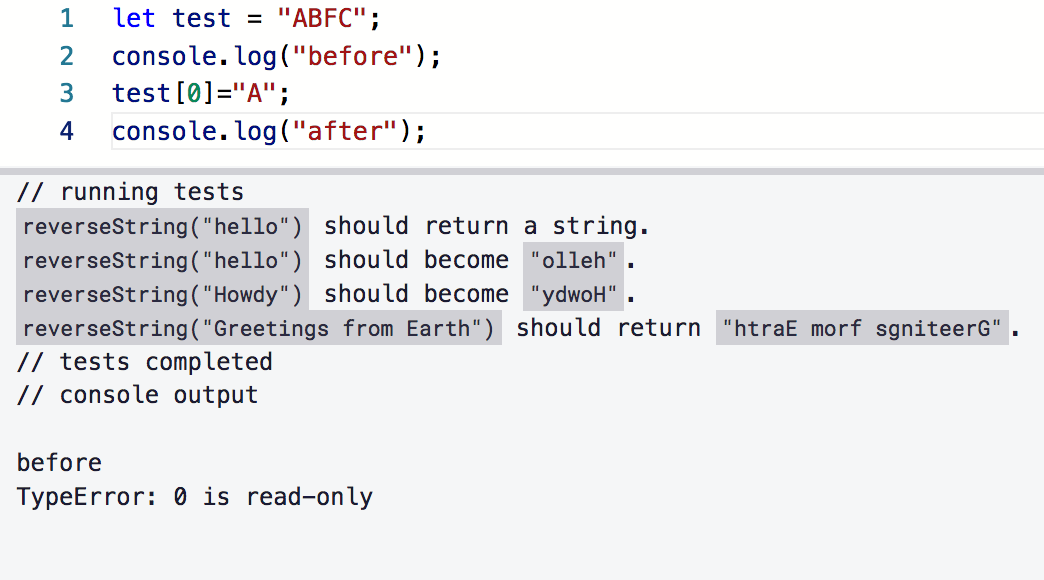 Silent failure on forgetting that strings in JS are immutable · Issue ...