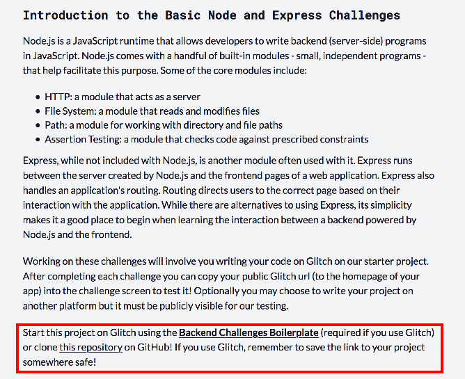 misalignment on basic node/express intro · Issue #38157 · freeCodeCamp/freeCodeCamp · GitHub