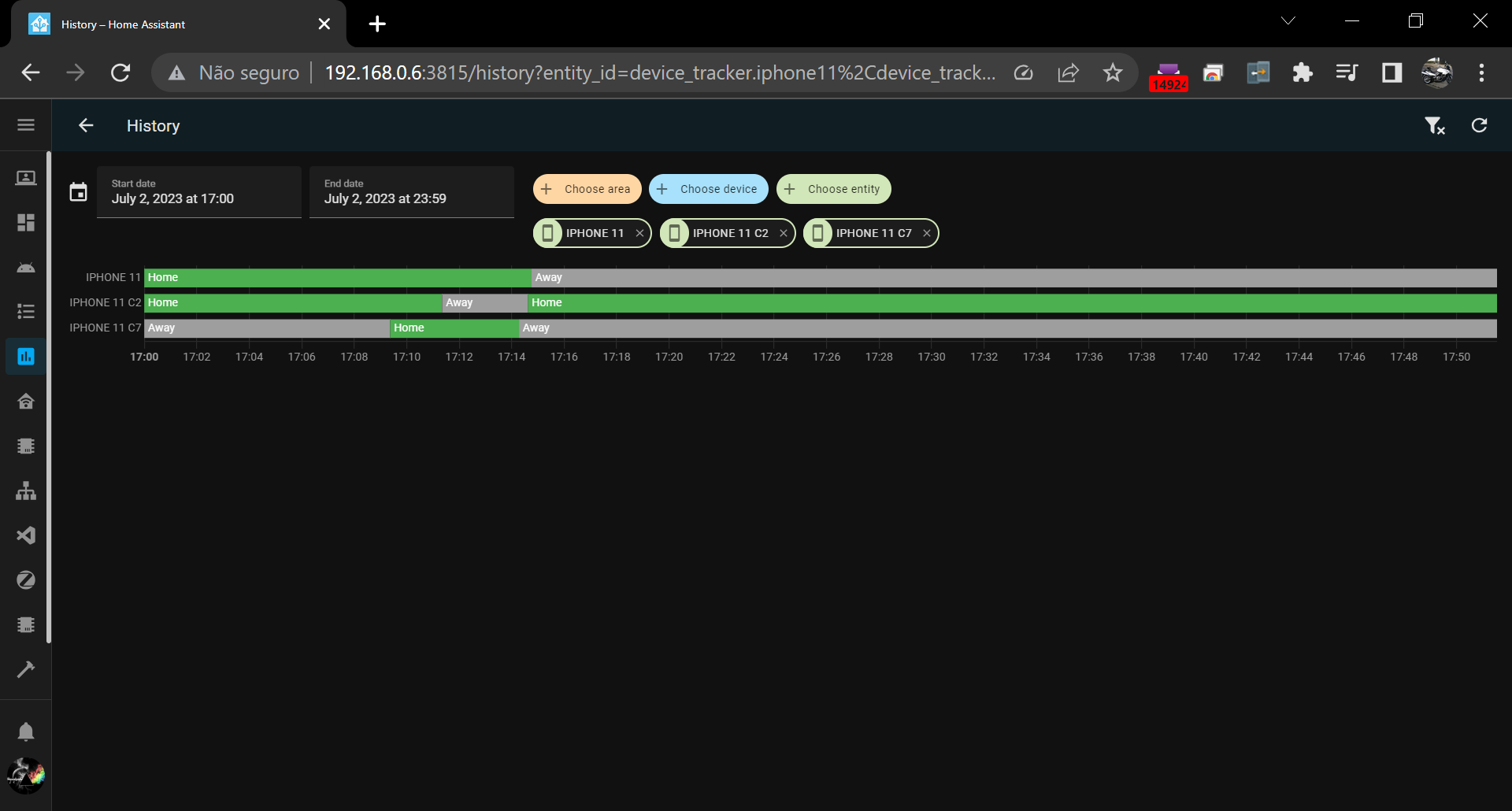 Device not considered AWAY after leaving home · Issue #32 · rmoesbergen ...