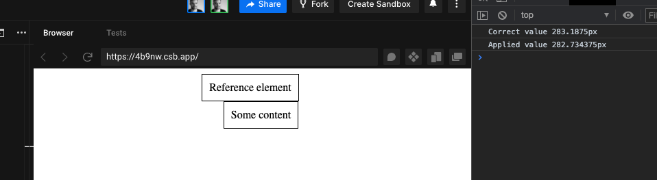 Misaligned popper position · Issue #1223 · floating-ui/floating-ui · GitHub