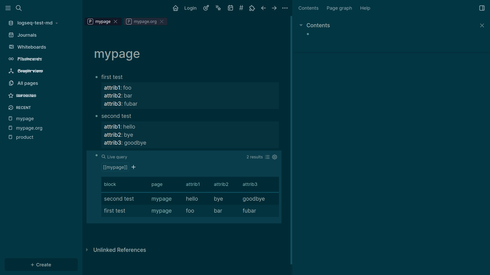 query won't display block properties in tables if backing store is org files · Issue #9156 ...
