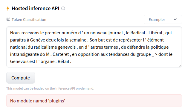 [Bug]: Loading Model with own TrainerPlugin · Issue #3312 · flairNLP/flair · GitHub
