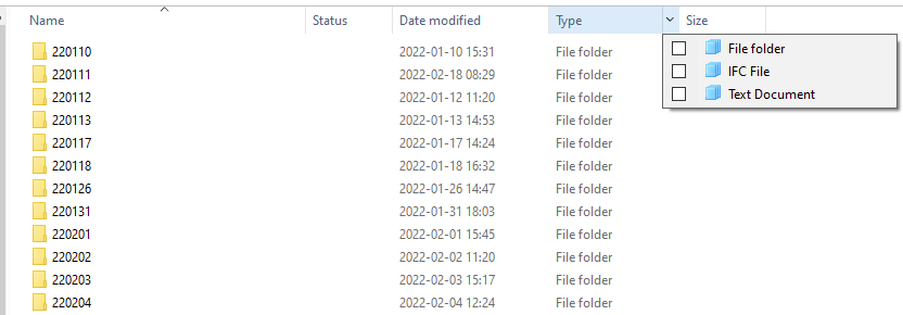 Hotkey for filters/view settings in Windows Explorer (WIN10) · Issue ...