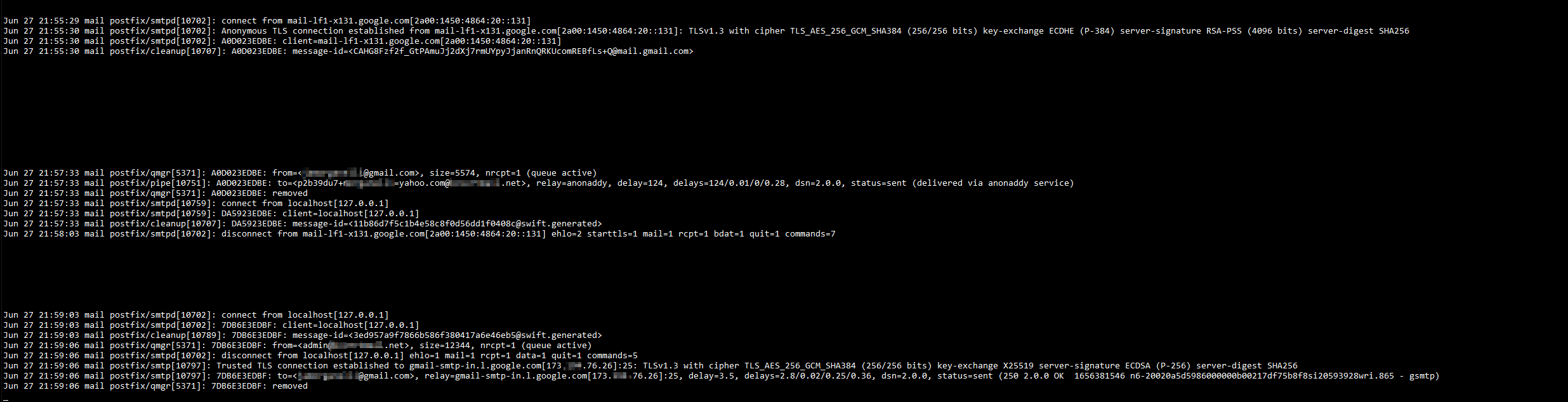 Error when sending from alias · Issue #310 · anonaddy/anonaddy · GitHub