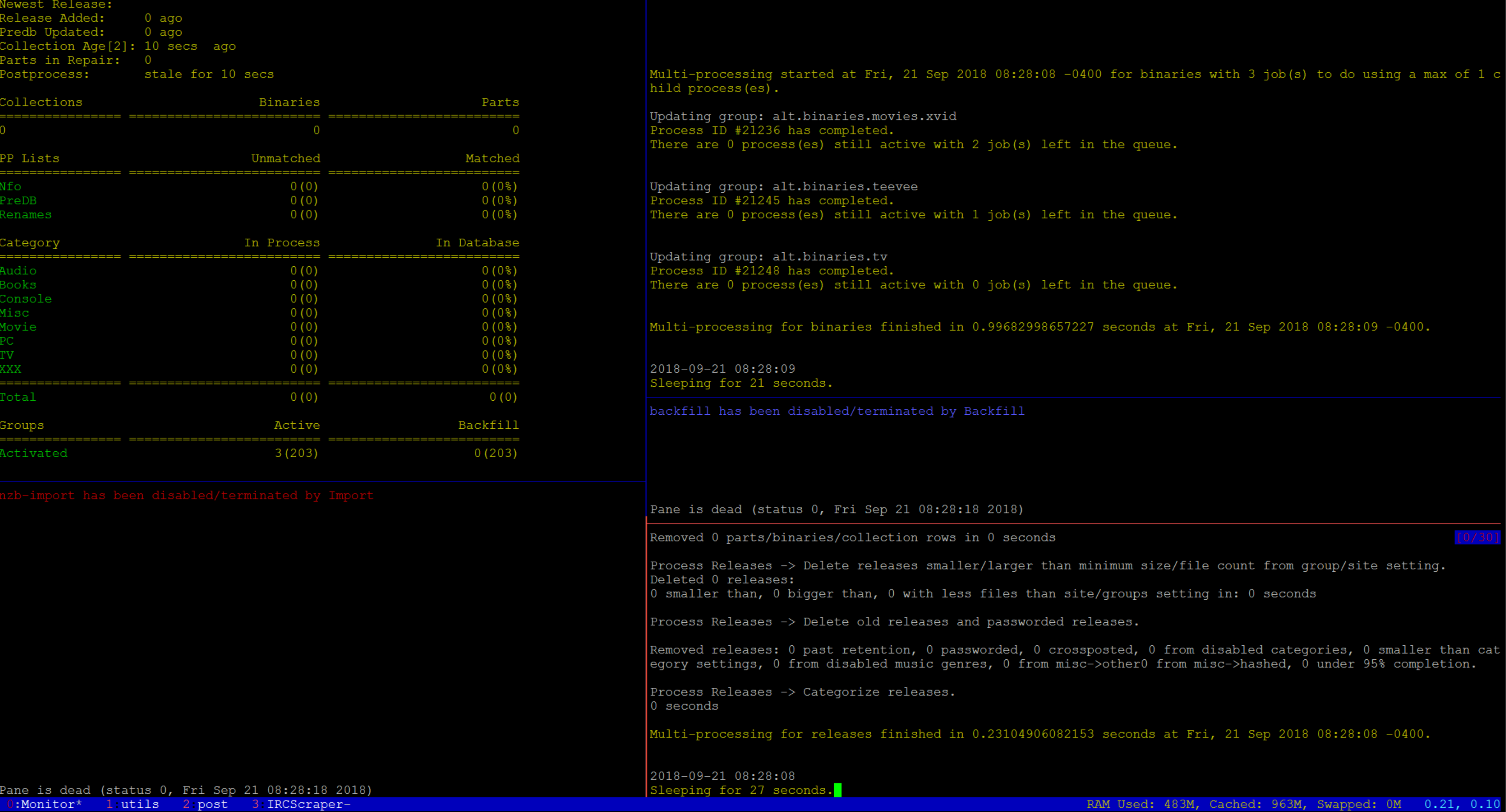 No release fresh install · Issue #728 · NNTmux/newznab-tmux · GitHub