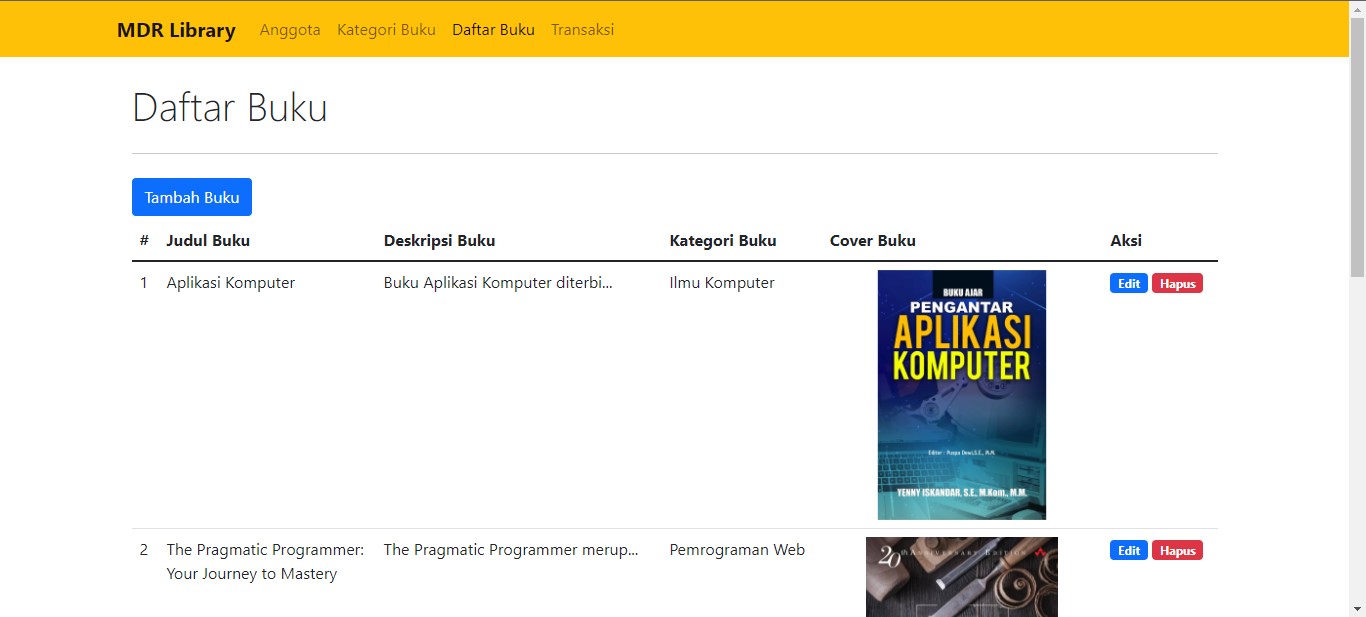 GitHub - IsnuMdr/simple-library-laravel: a simple library management app, built with laravel 8