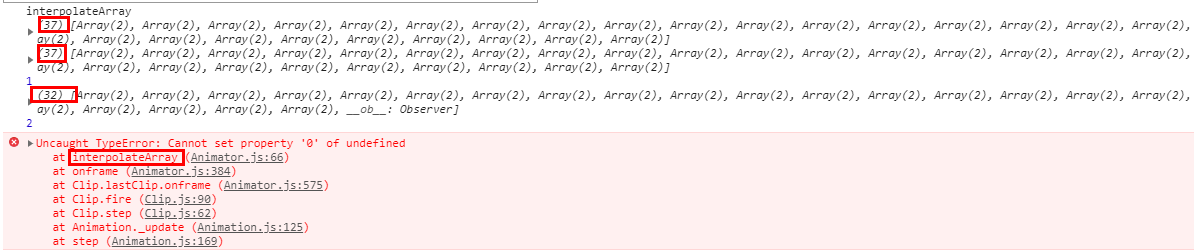 ZRender使用中报Uncaught TypeError: Cannot set property '0' of undefined ...