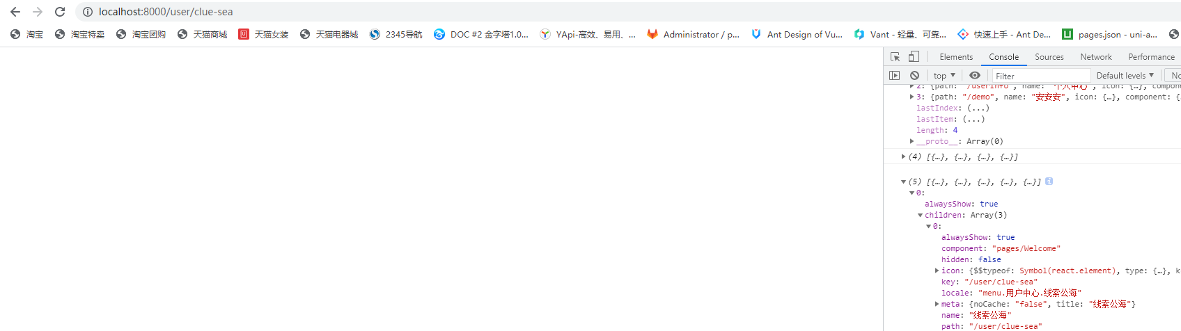 从服务器获取的菜单，如何点击才能显示对应的components，components组件路径如何写才能显示对应组件🐛 Bug · Issue 8776 · Ant Designant