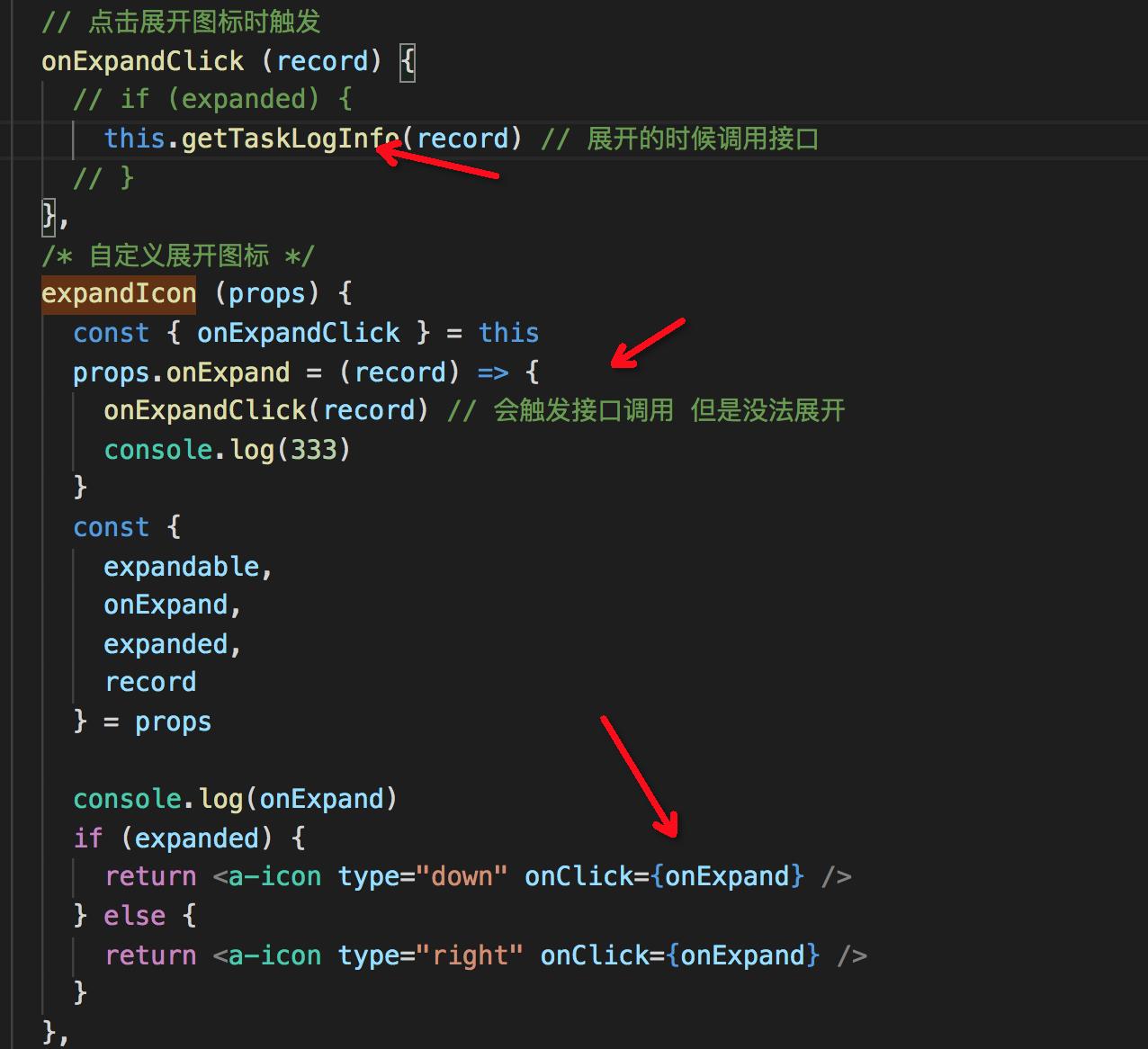 table组件修改展开图标expandIcon不起效果 · Issue #570 · vueComponent/ant-design-vue-pro · GitHub