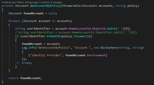 GetAccountsAsync() does Instance Discovery call...will not work off-line · Issue #630 · AzureAD ...