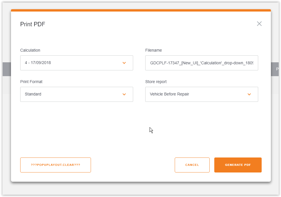 Feature request: Options list to be added on top of all the elements on ...